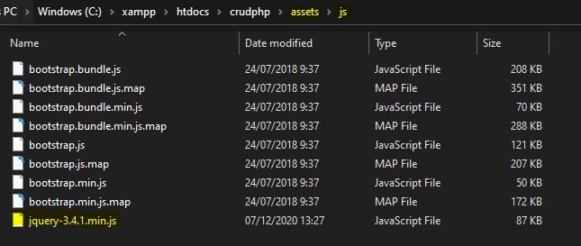 CRUD PHP 7 Sederhana dengan Bootstrap 4 - Tutorial Web - Gilacoding