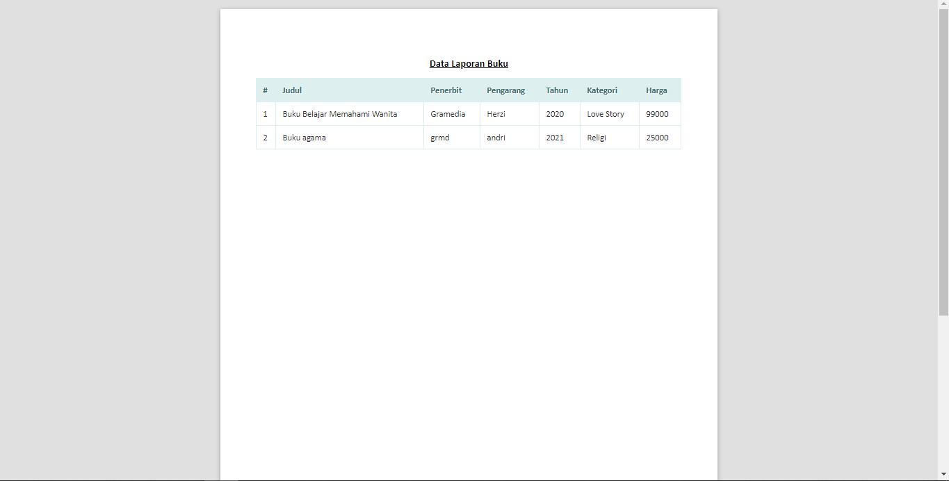 Contoh dan Tutorial Project PHP OOP MVC Sederhana - Aplikasi Buku Kita ...